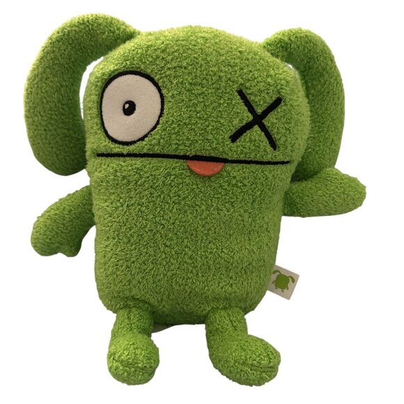 Uglydoll | Toys | Green Uglydoll 29 Plush Toy With Terry Cloth Texture ...